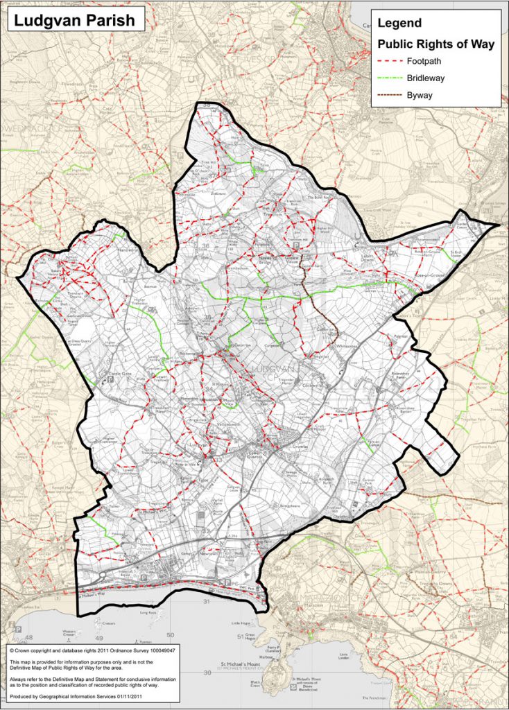 Parish Maps – Ludgvan Parish Council